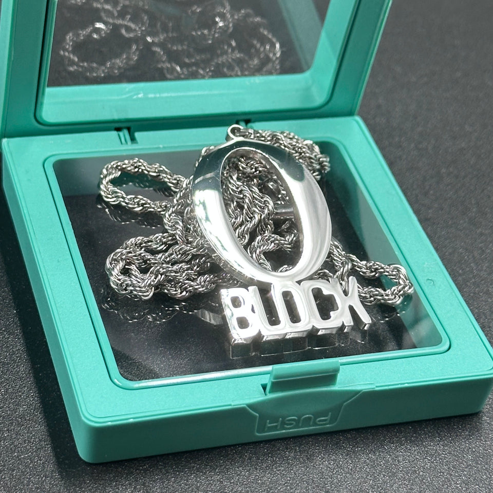 King Von O’Block Chain – Custom Stainless Steel Drill Necklace – CULT STAR