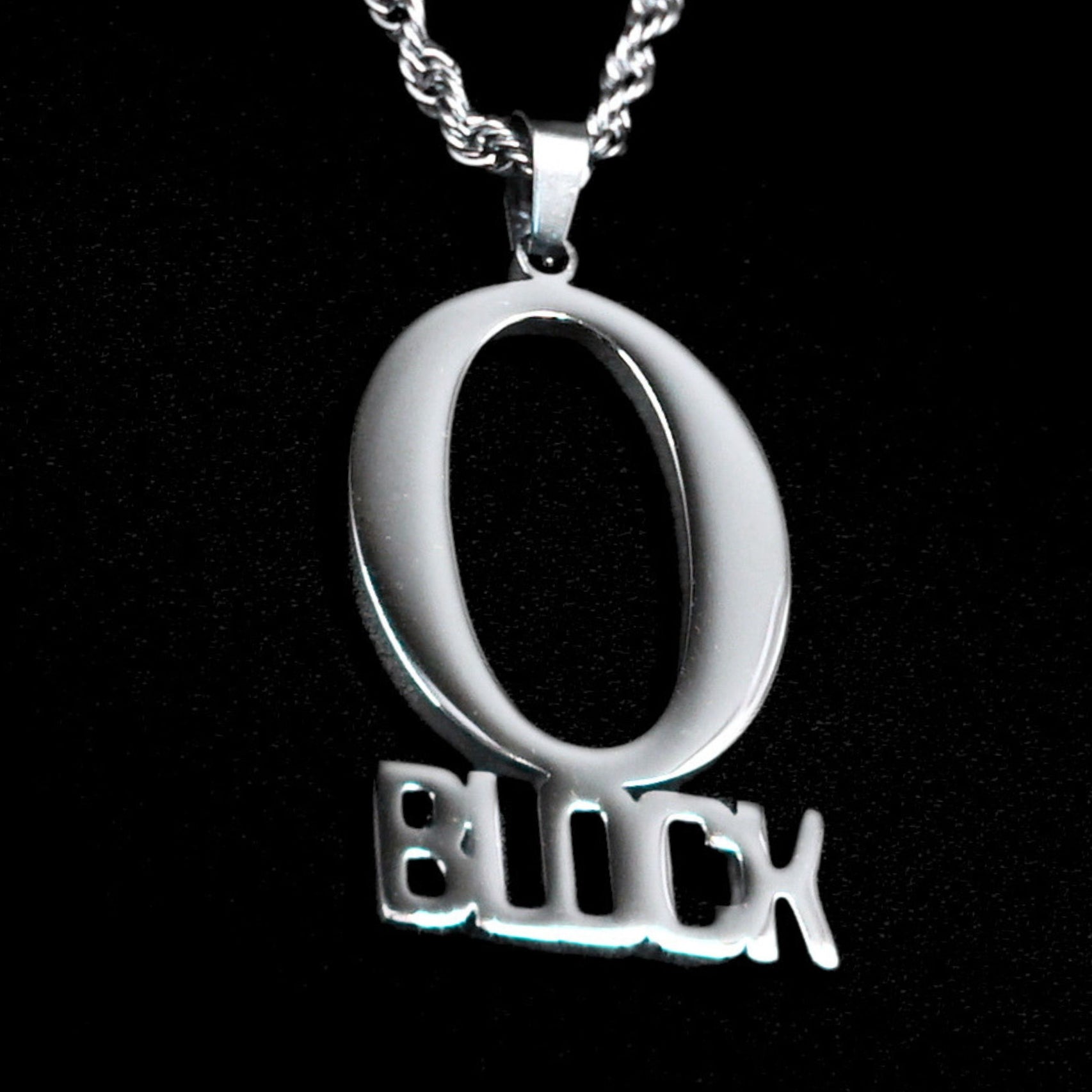 King Von O’Block Chain – Custom Stainless Steel Drill Necklace – CULT STAR
