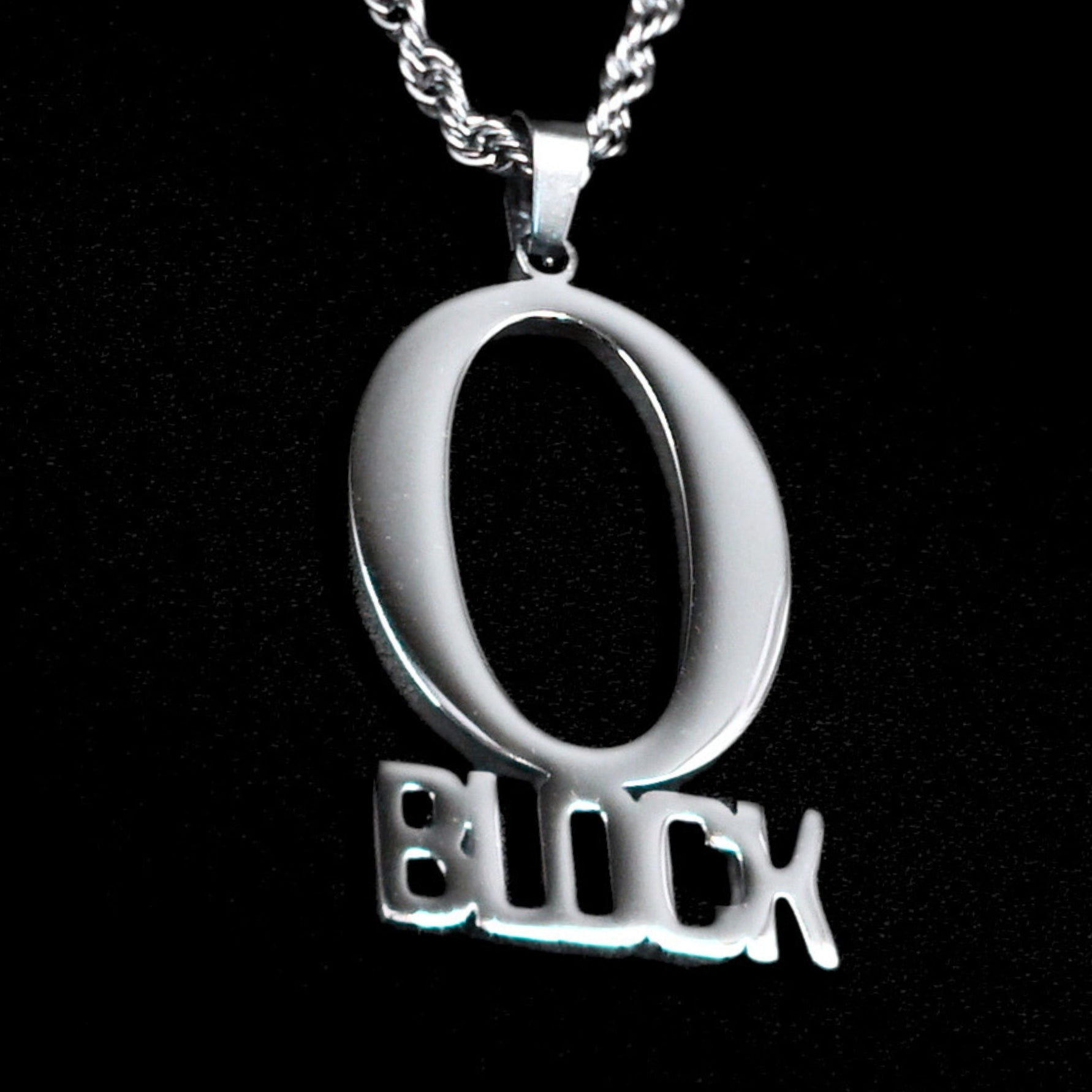 King Von O’Block Chain – Custom Stainless Steel Drill Necklace – CULT STAR